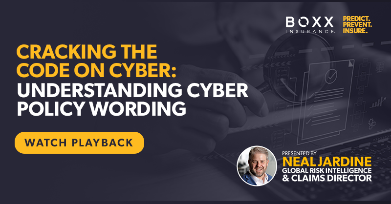 Cracking the Code on Cyber | BOXX Insurance Inc.